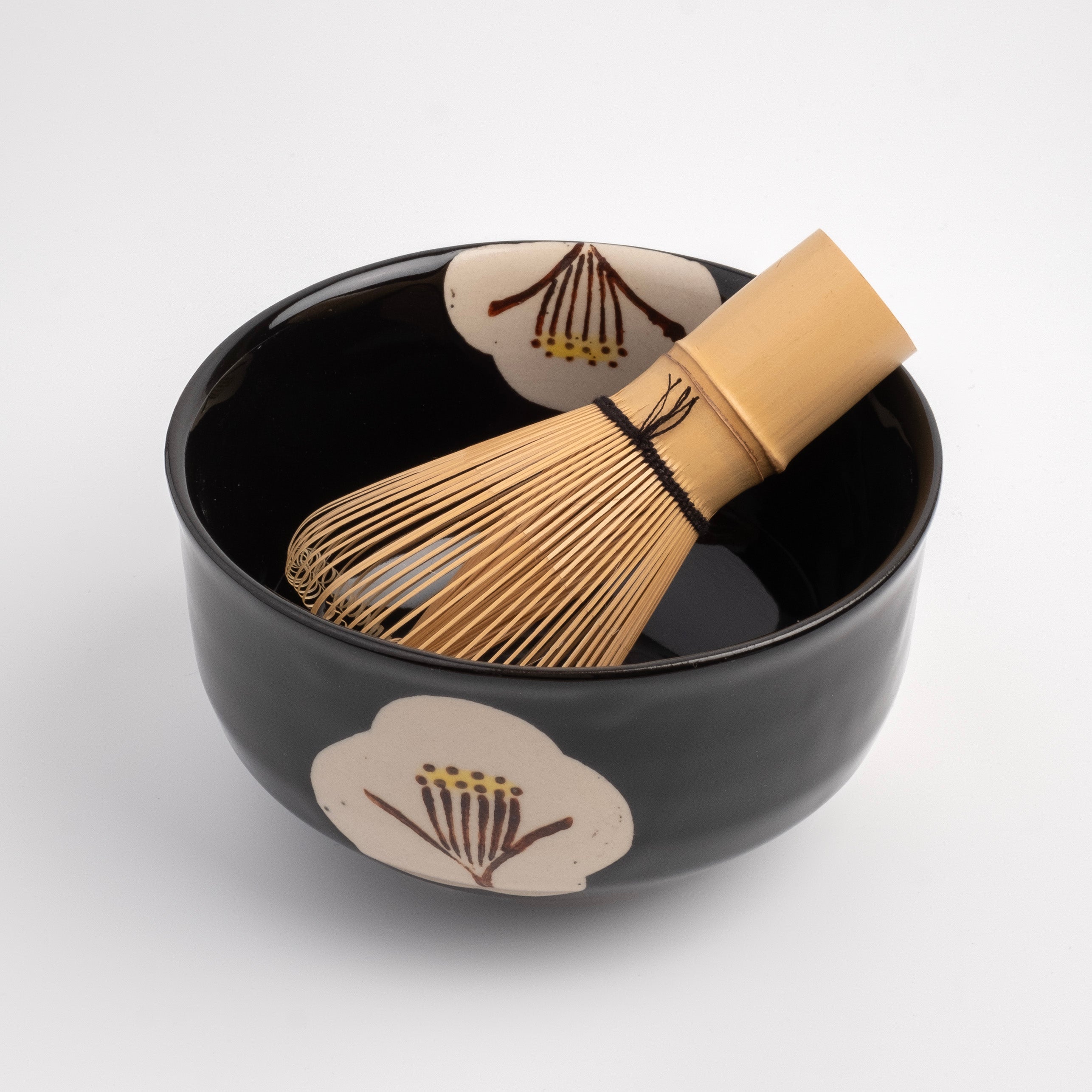 Matcha Bowl - Black Camellia – With Miles Store